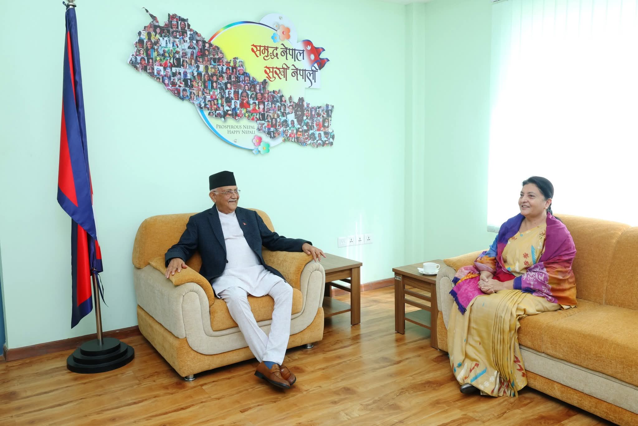 ओली–भण्डारी भेटवार्ता सकियो « रिपोर्टर्स नेपाल